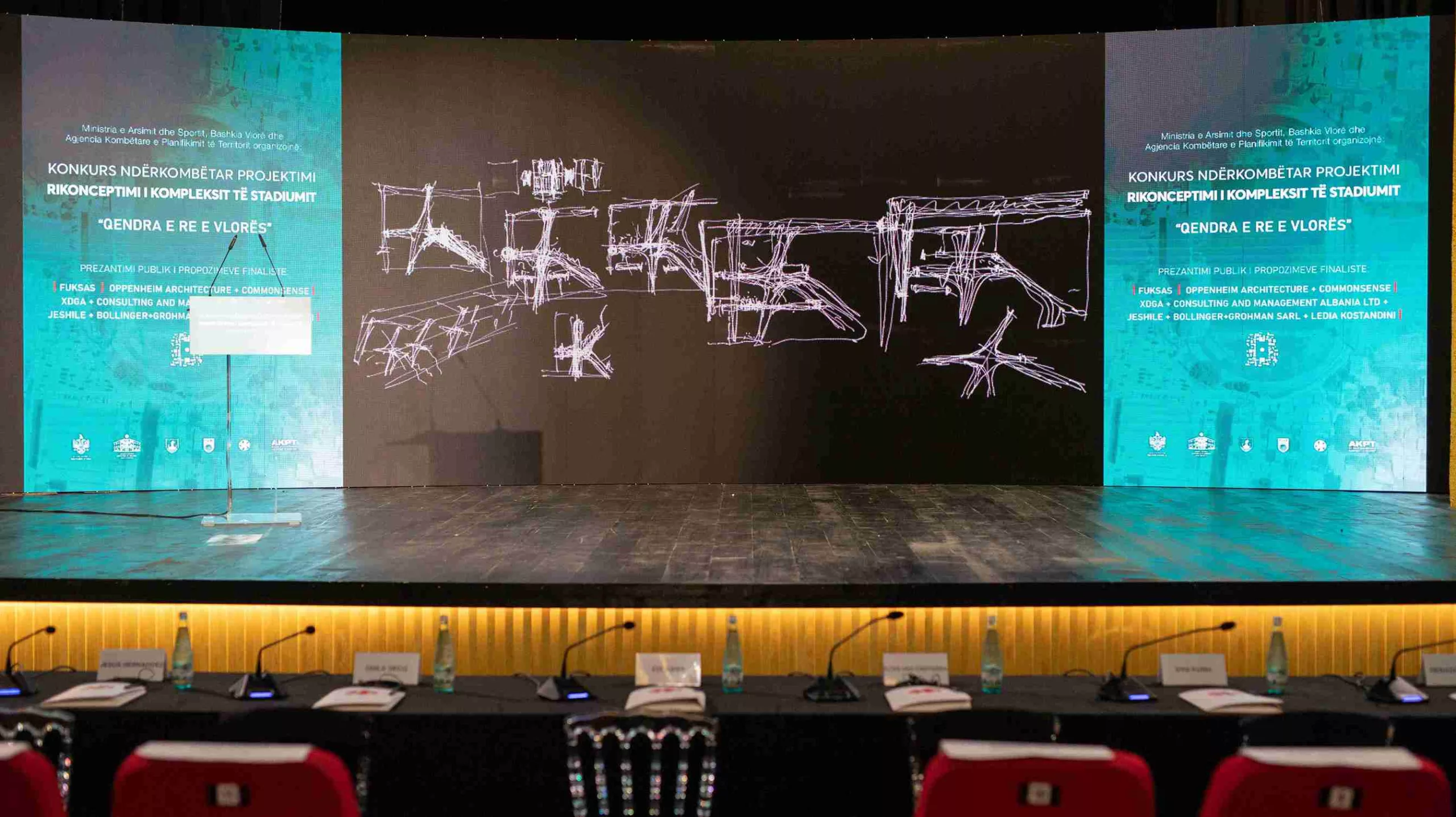 AKPT, Konkurs Nderkombëtar Projektimi - Prosound Rental